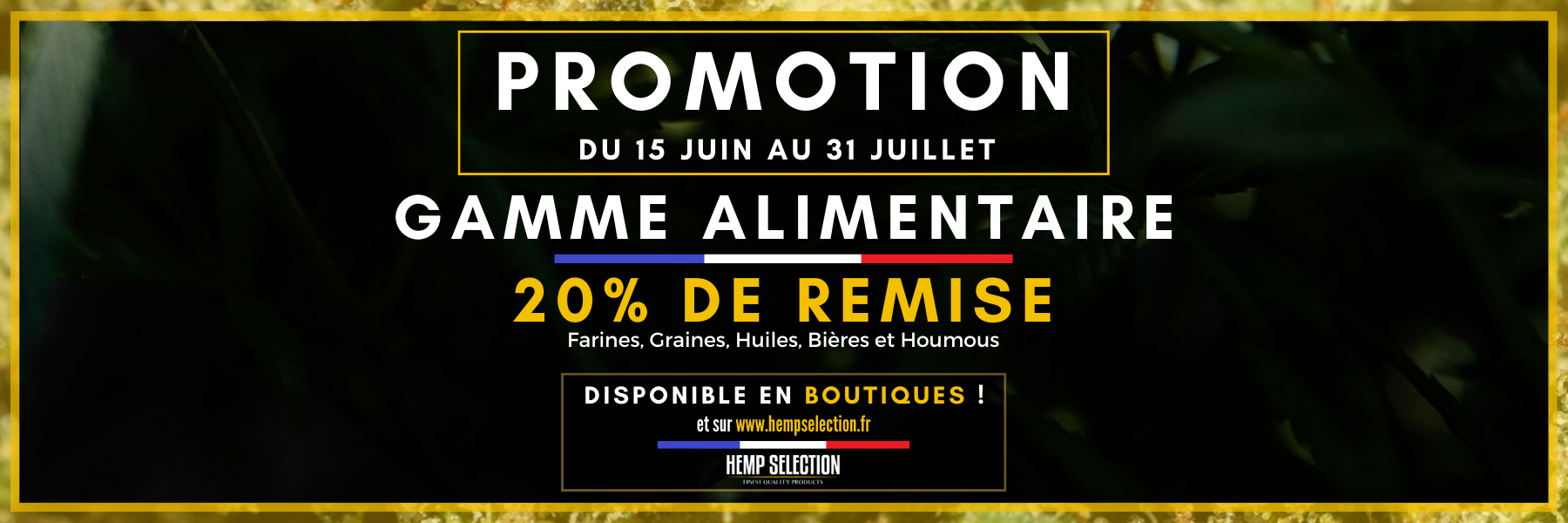 Hemp Selection - CBD Tours - Naturel & BIO, Made in France